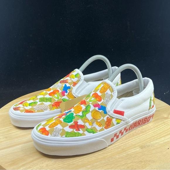 Vans | Shoes | Vans X Haribo Gummy Classic Slipon Shoes White Gold ...